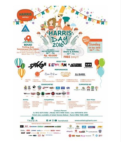 HARRIS DAY 2016 CELEBRATION IN SUMMARECON BEKASI
