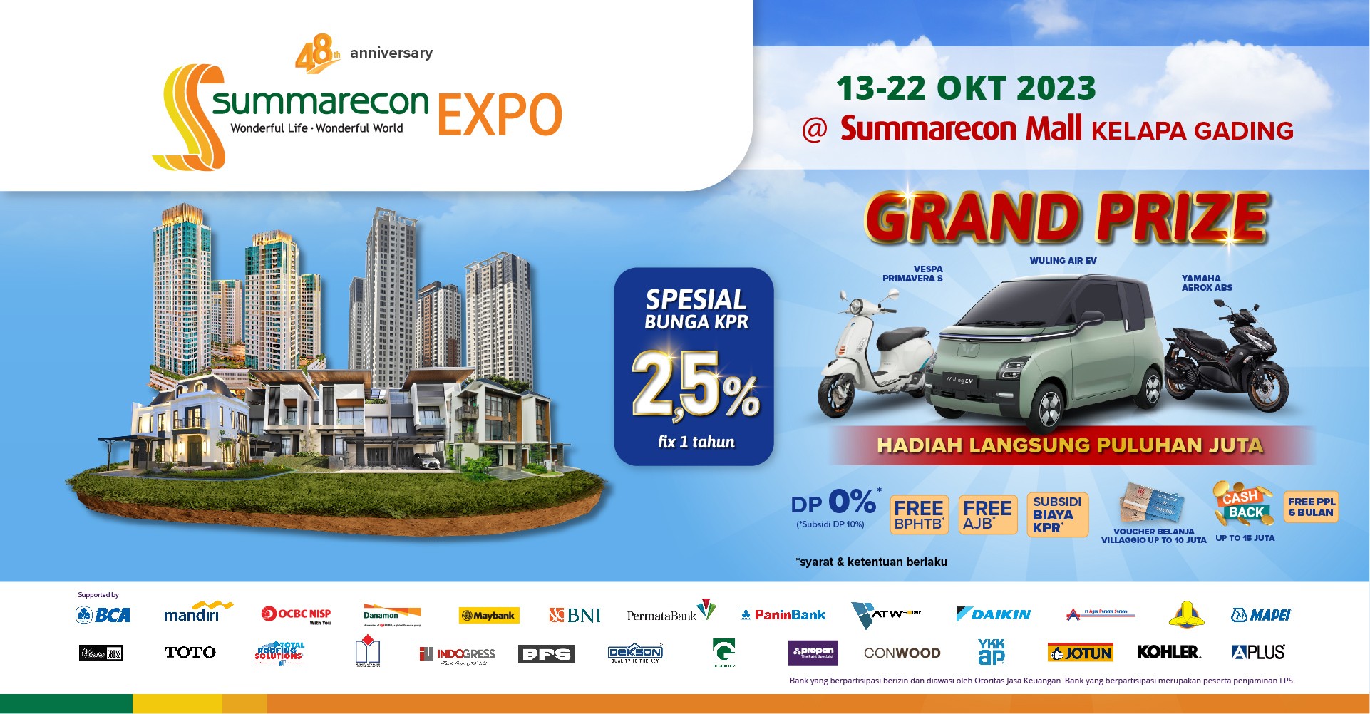 Summarecon Emerald Karawang hunian gaya kontemporer modern