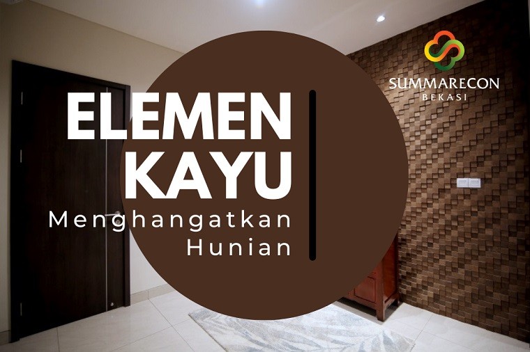 Elemen Kayu Menghangatkan Hunian