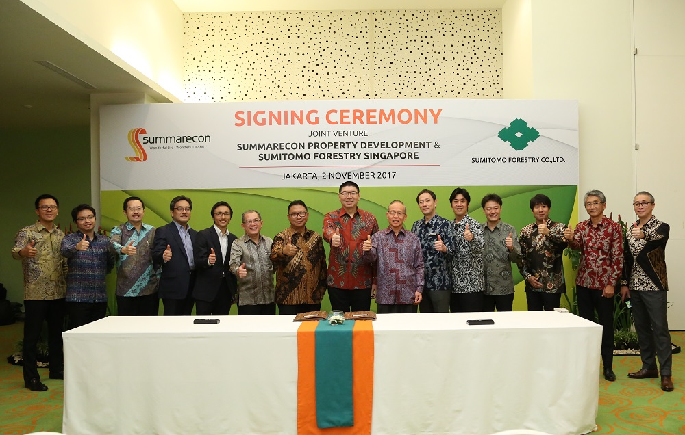 Summarecon Bekasi Gandeng Sumitomo Forestry Hadirkan Cluster Baru