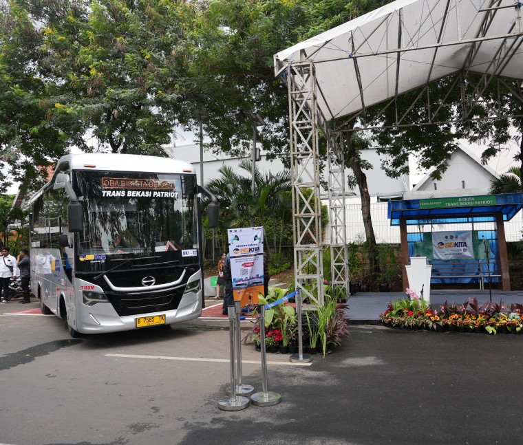 Layanan BIS KITA Trans Bekasi Patriot Summarecon - Vida Diresmikan