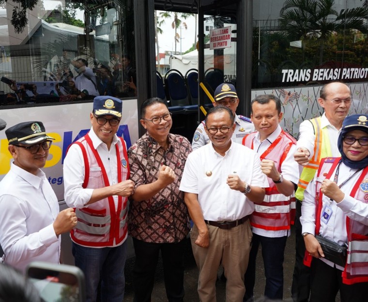 Layanan BIS KITA Trans Bekasi Patriot Summarecon - Vida Diresmikan