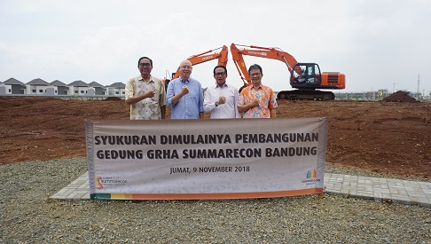 Selamatan Dimulainya Pembangunan Gedung Grha Summarecon Bandung ...