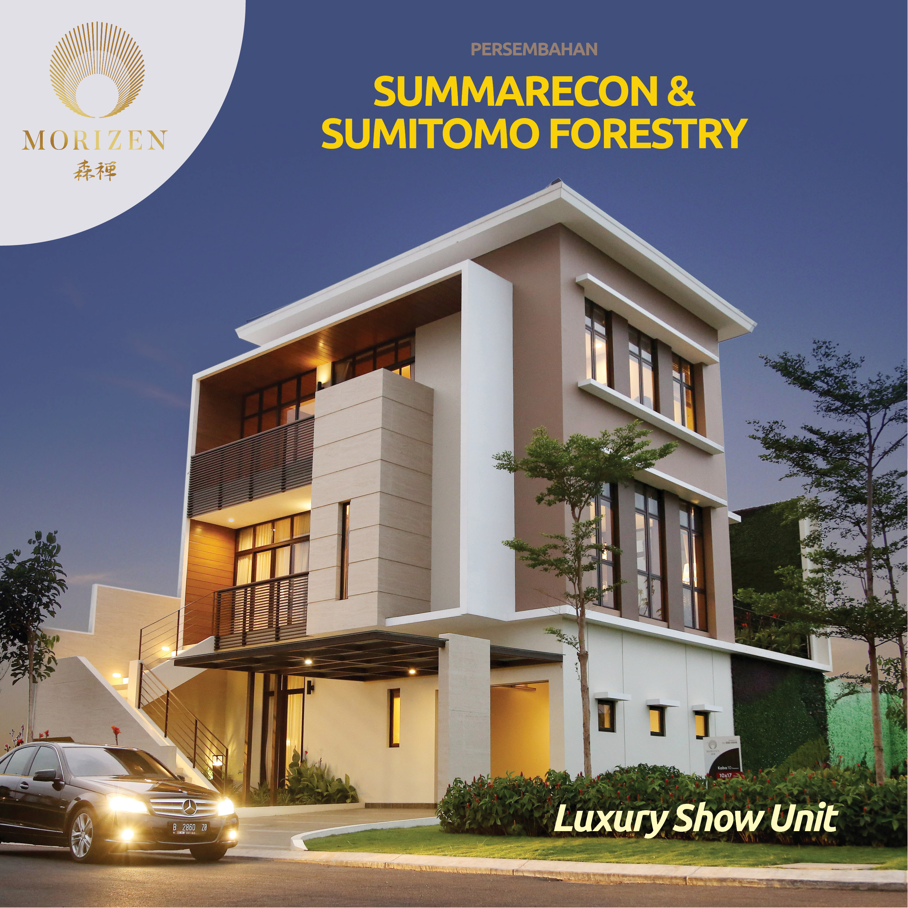 Morizen Sumitomo Jepang Summarecon Bekasi Rumah Mewah